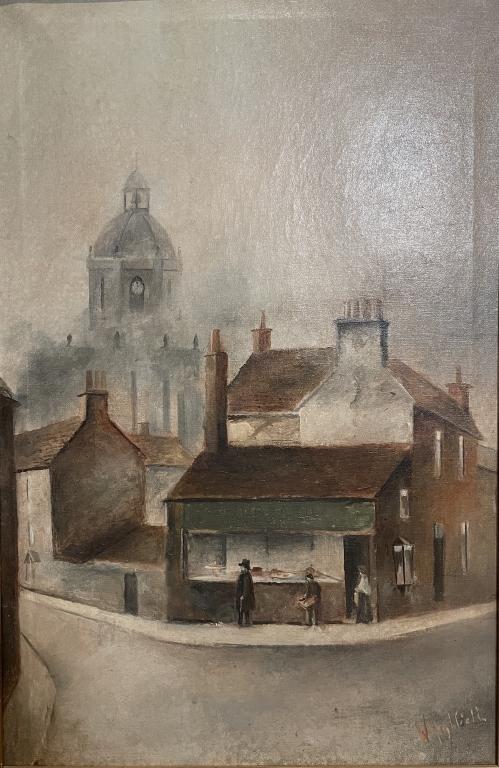 Painting,19th/20th Century O/c, British William Highfield (19th Century ...