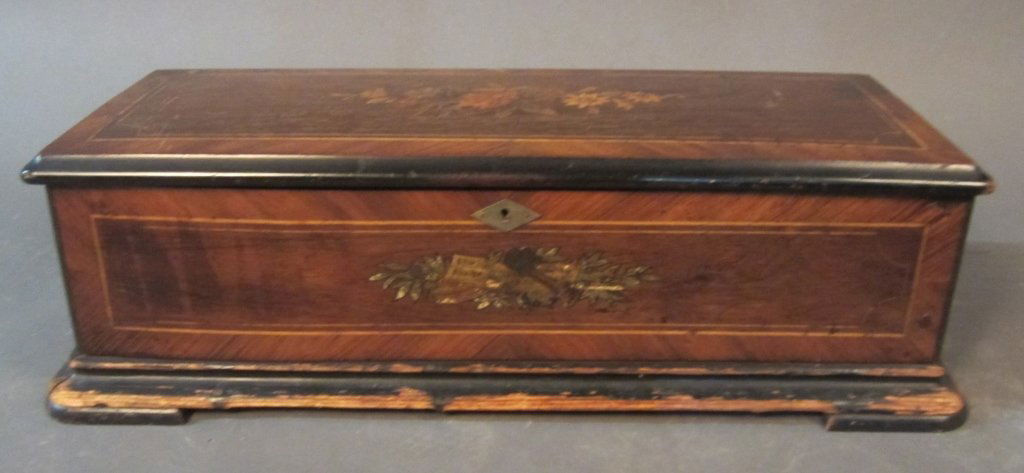 Sublimette Piccolo Zither Swiss Music Box