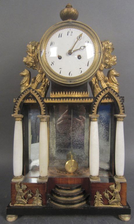 Biedermeier Clock, 19th C - Apr 24, 2013 | Sterling Associates in NJ