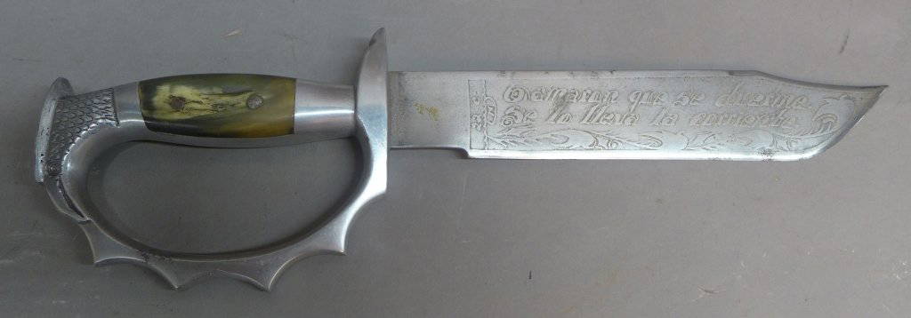 Mexican Knuckle Duster Trench Knife