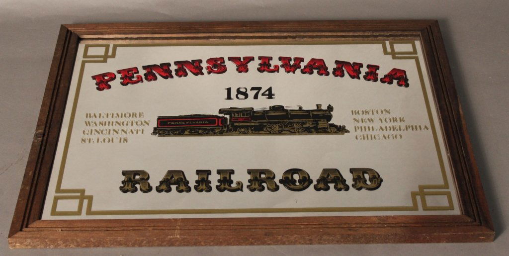 Pennsylvania Railroad Mirror