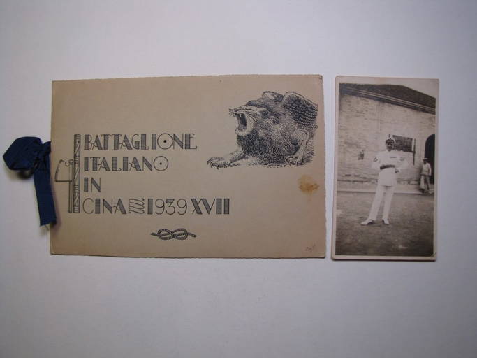 Unique Italian Batl. San Marco Cina 1939 Calendar