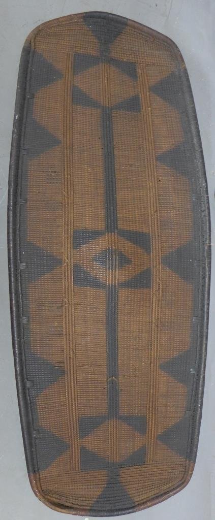 African Wicker Shield