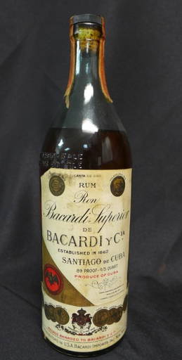 Pre Castro Bacardi Cuban Rum
