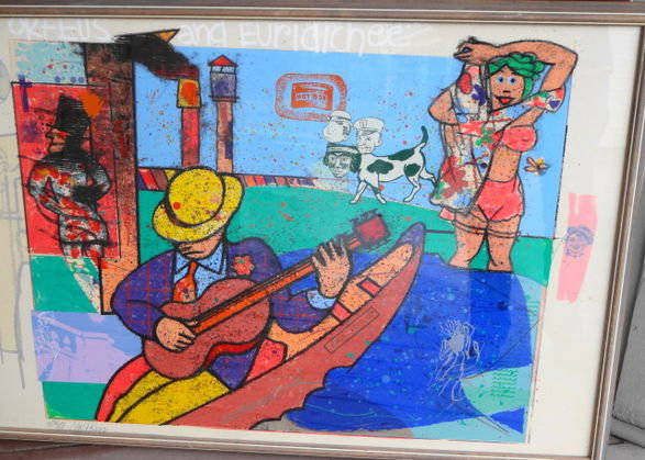 American Pop Art, Richard Merkin, Signed