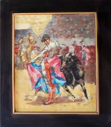 Mexican Painting, Epifanio Ortega, "matador"