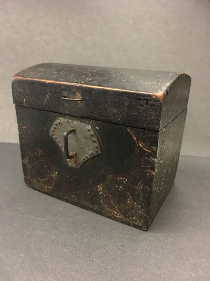 Compass Artist Paint Decorated Box