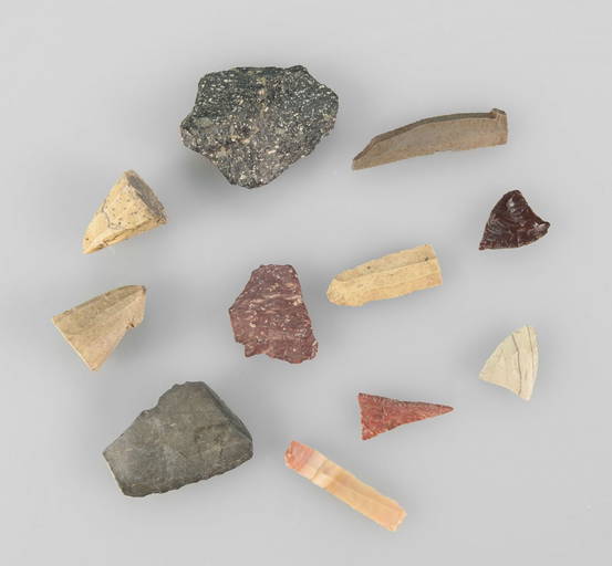 Neolithic Period A Group Of 11 Piece Worked Stone Tools