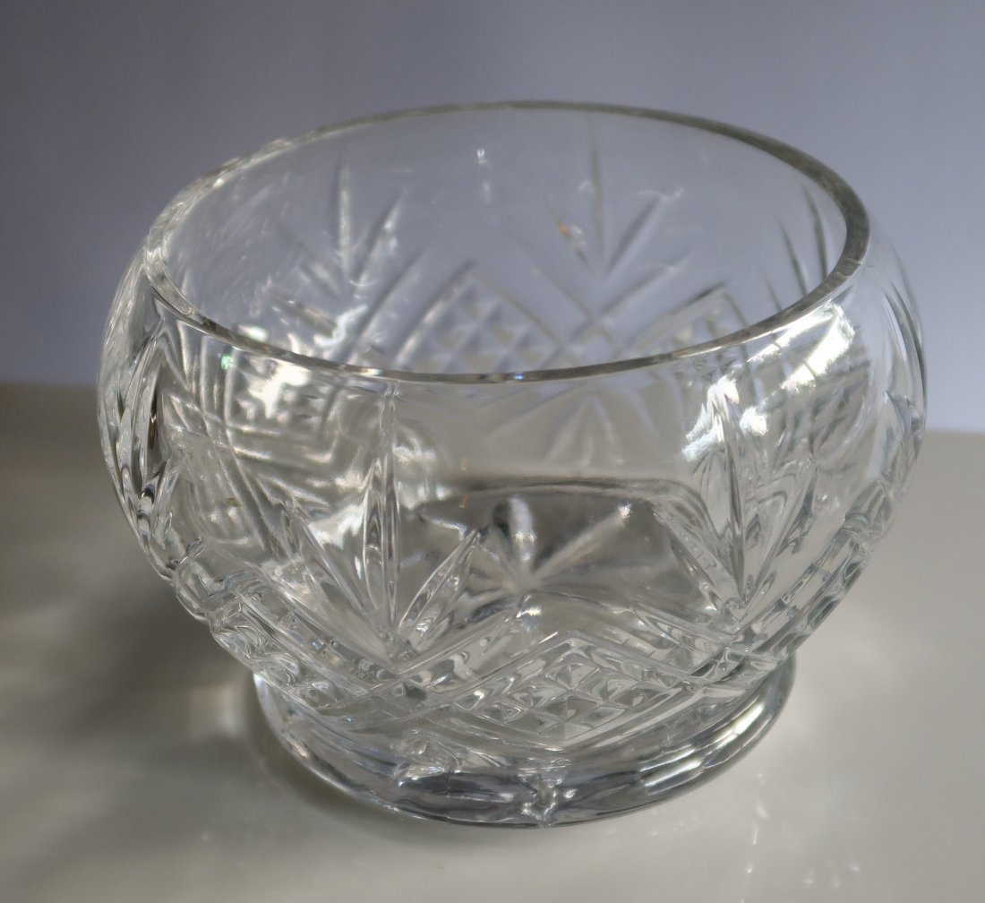 Lead Cut Crystal Bowl 4 1/2H X 5 1/8"D (#0010E) on Dec 30, 2021 ...