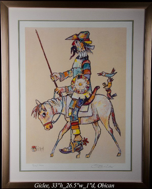 15: Jovan Obican (1918-1986), signed/numbered ??. Fram