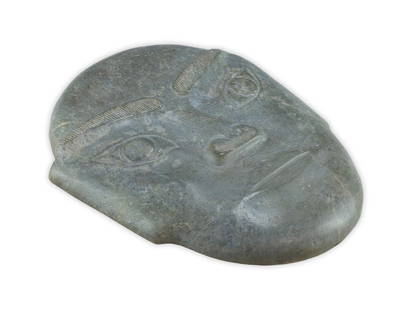 Chinese Antique Jade Masks