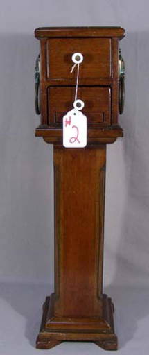 Vintage Wooden Cigarette Table