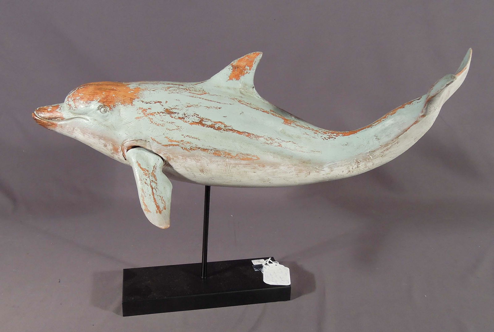 HAND CARVED SCULPTURE OF DOLPHIN - Apr 01, 2023 | Chamberlain's Auction ...