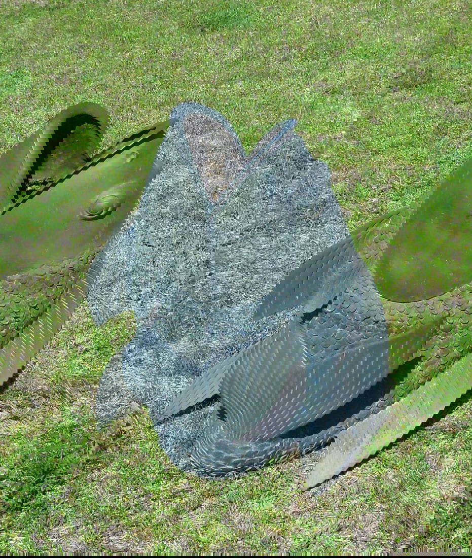 Very Heavy Vintage Bronze Fish Sculpture/planter Auction