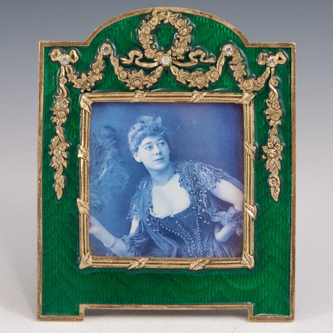 Terragraphics Enameled Picture Frame