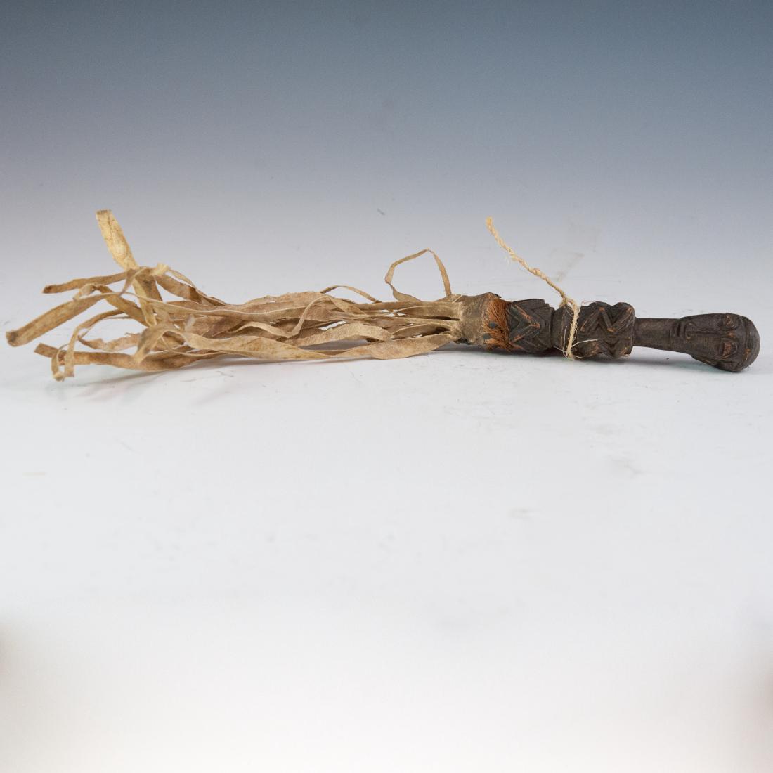 African Figural Whisk
