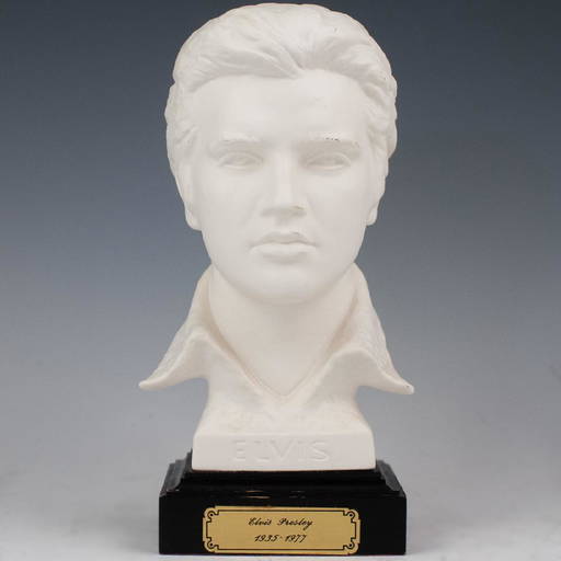 Goebel Elvis Presley Bisque Porcelain Bust