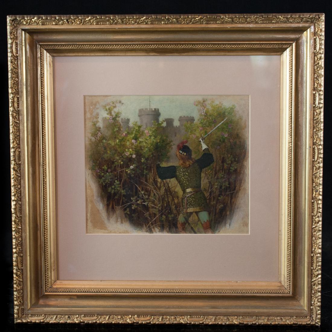 "Maude Goodman" (British 1860-1938) Oil On Paper