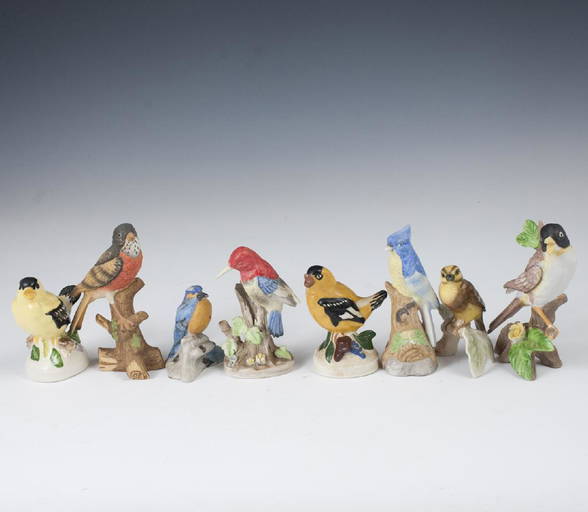 Vintage Porcelain Bird Figurines