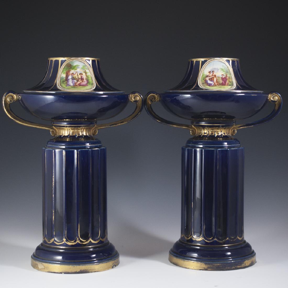 Josef Strnact Majolica Jardiniere