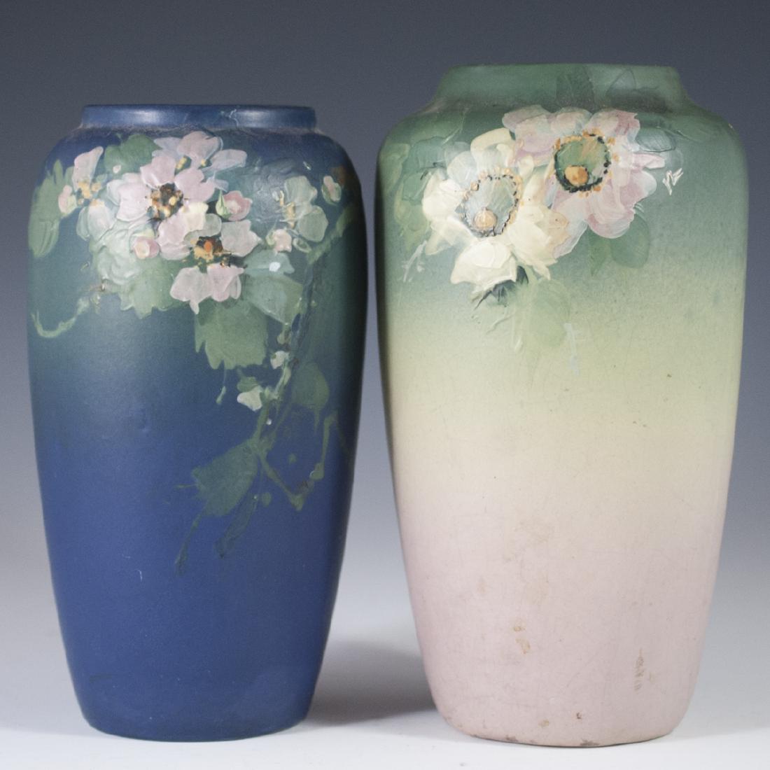 Early Weller Pottery Vases