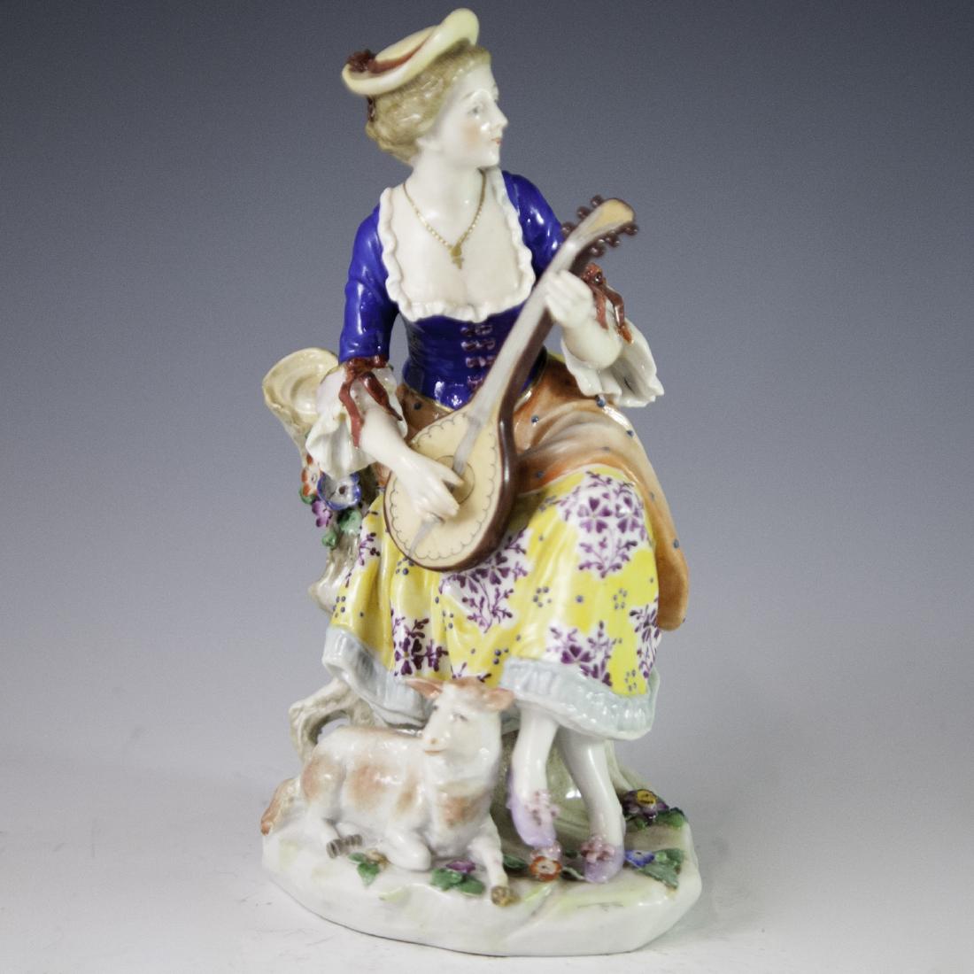 18th Ct. Chelsea Porcelain Figurine