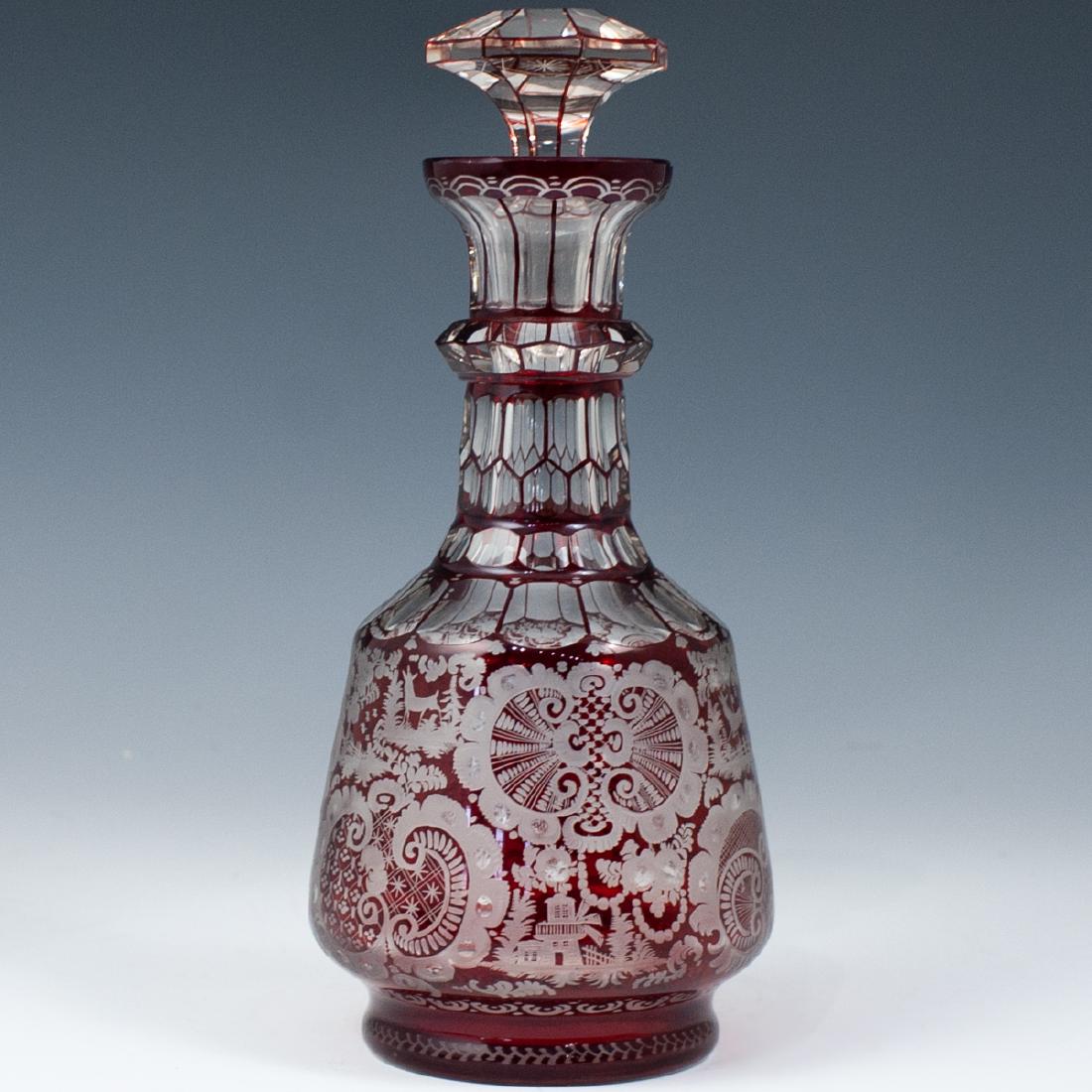 Bohemian Glass Decanter