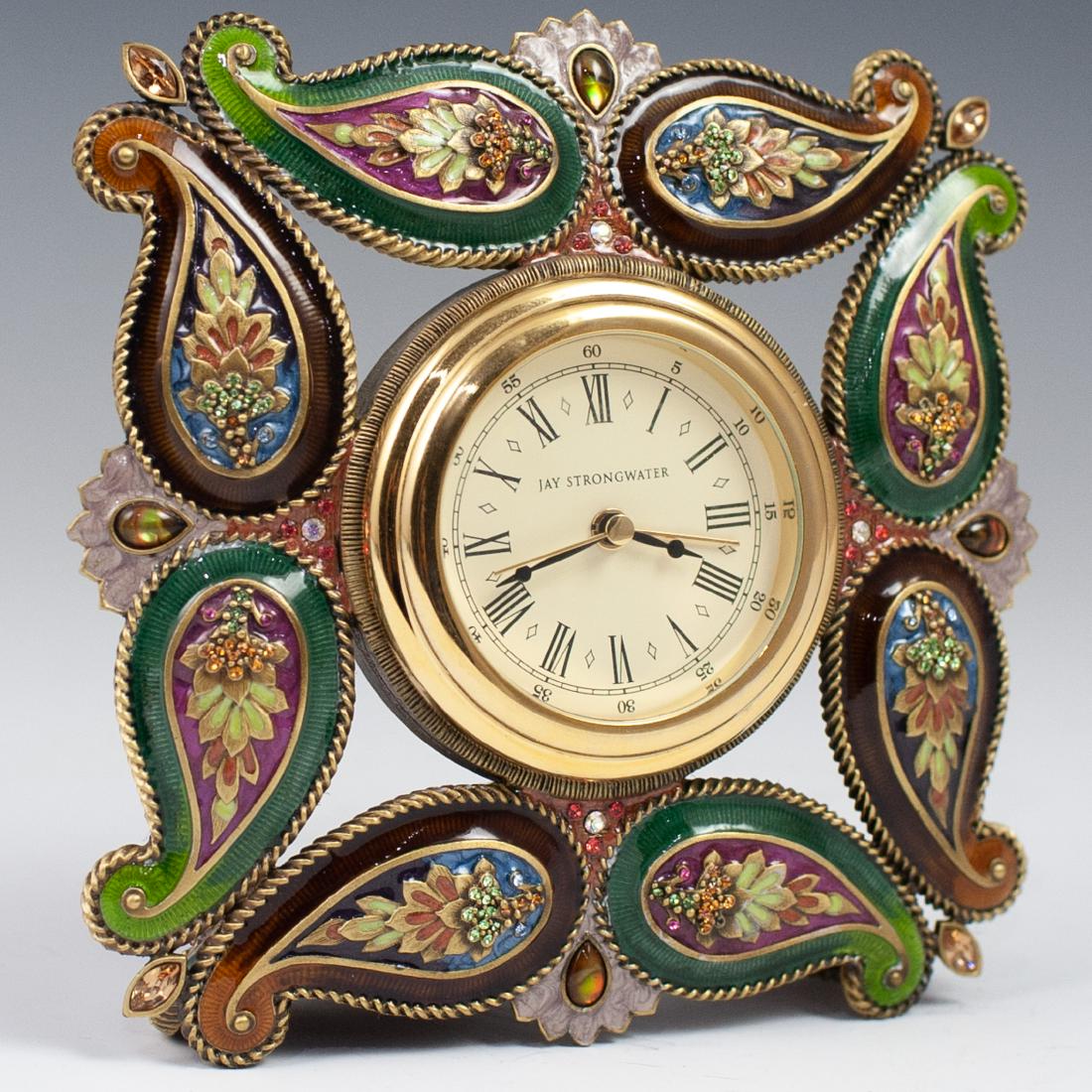 Jay Strongwater Desk Clock