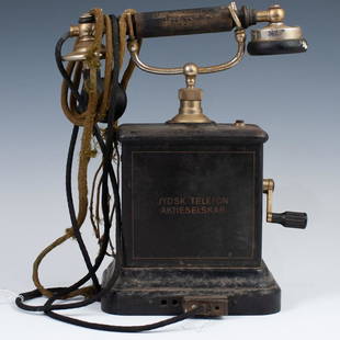 Antique Danish Jydsk Telephone