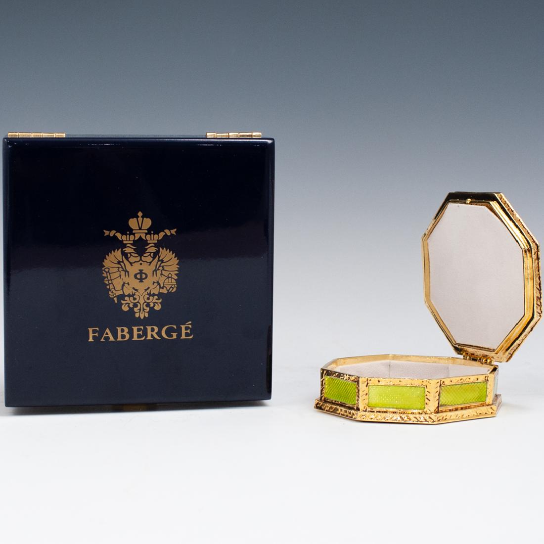 Faberge Enameled box - Jun 25, 2019 | Akiba Antiques in FL