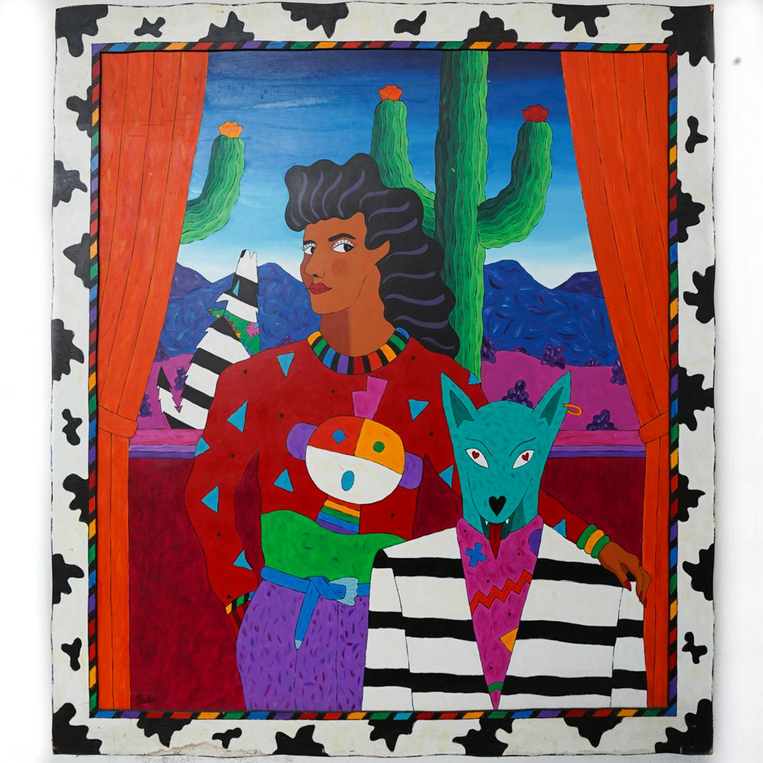 Tavlos (American, 20th Century) Acrylic on Masonite - Aug 13, 2019 ...