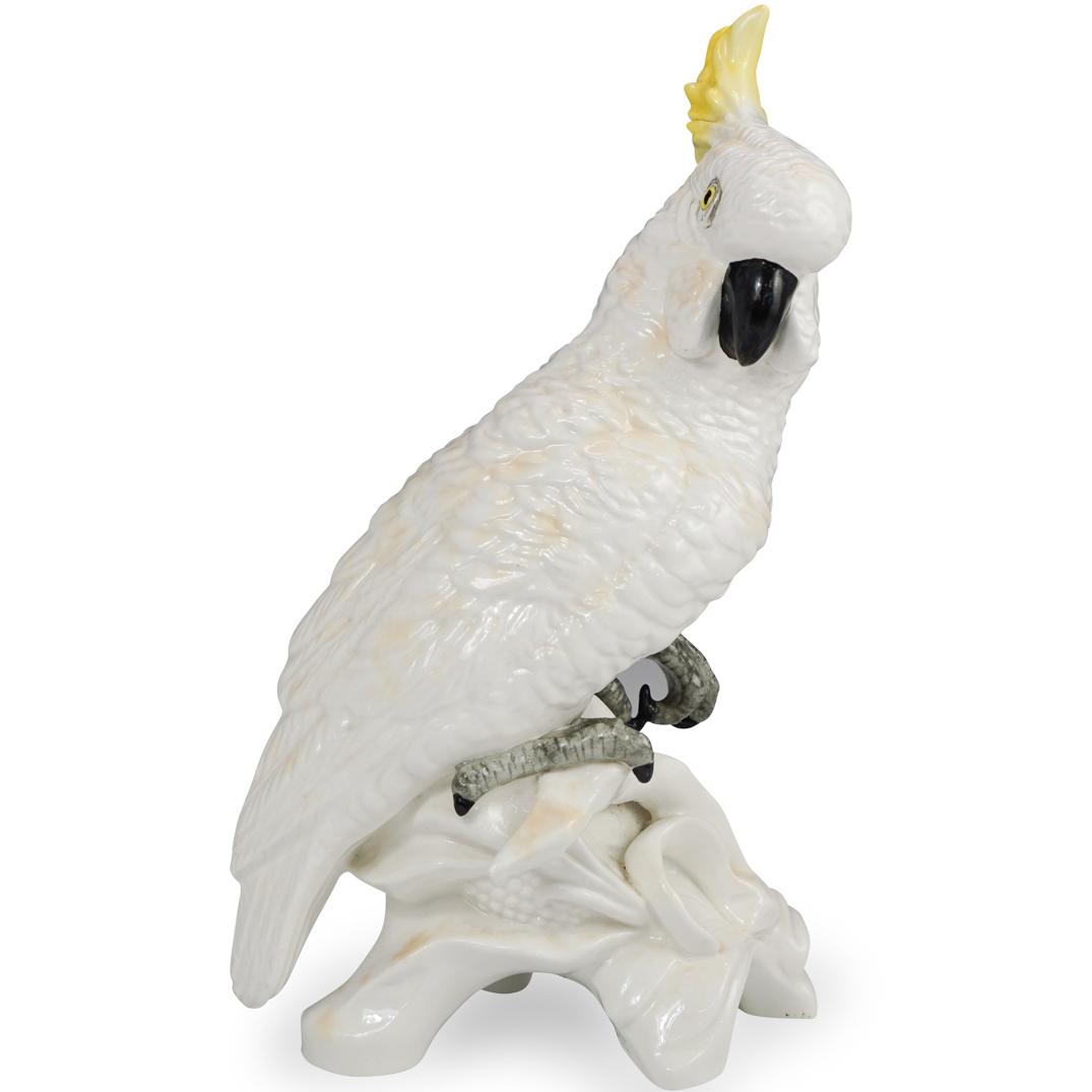 Crown Staffordshire Cockatoo