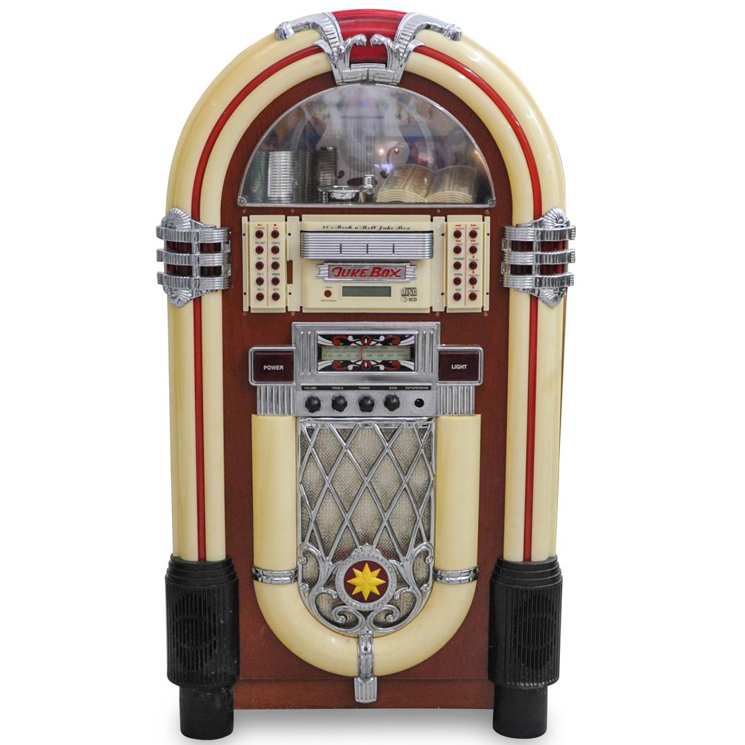 Rock-n-Roll Compact Disc Jukebox - Oct 22, 2019 | Akiba Antiques in FL