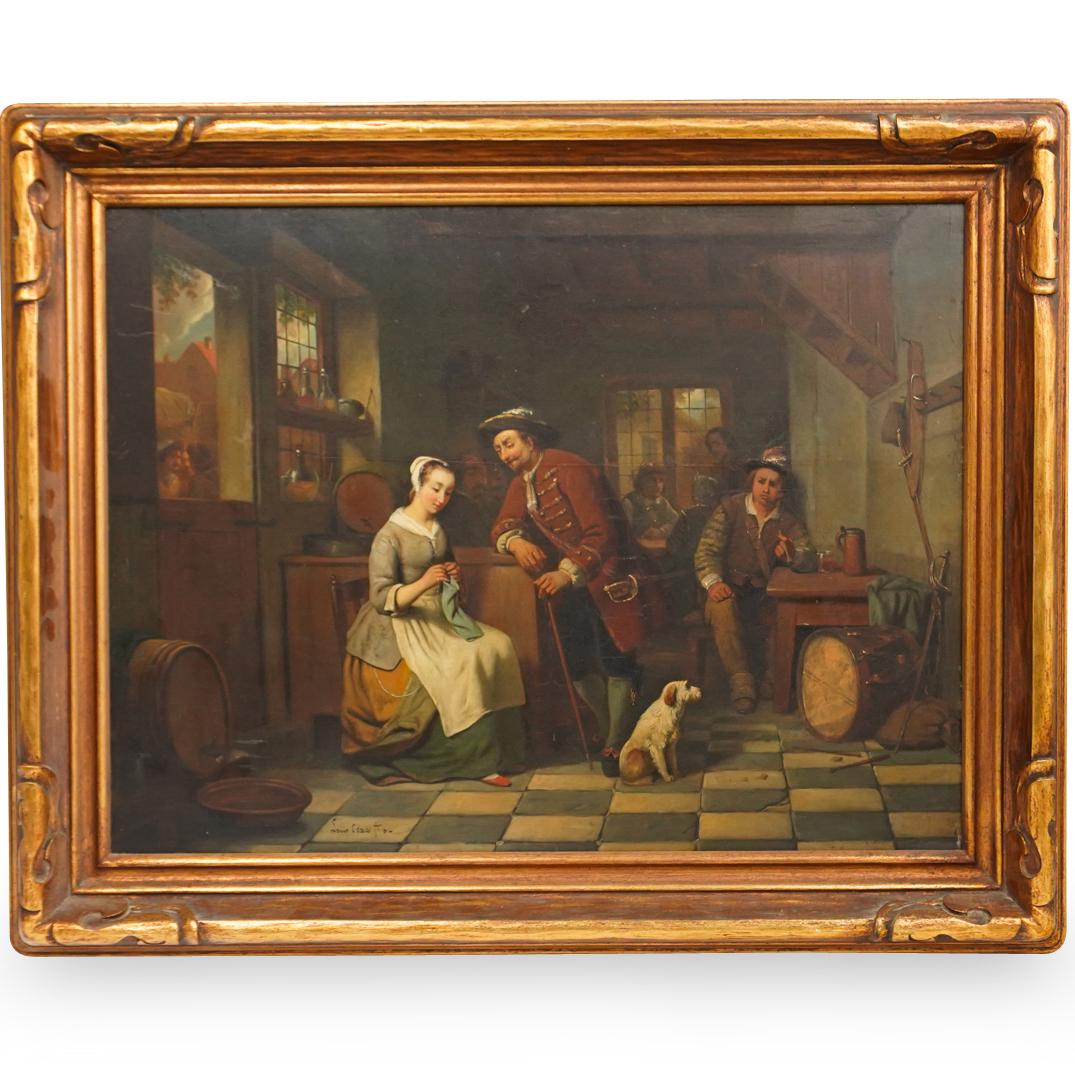 Louis Claes (Dutch, 19th Century) Oil on Wood - Mar 31, 2020 | Akiba ...