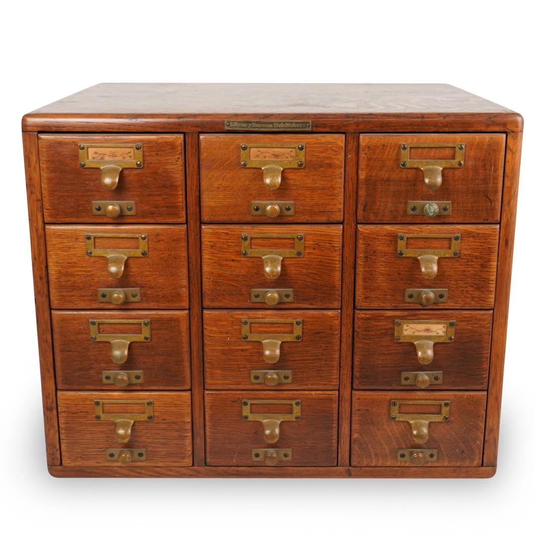 Antique Oak Library Card Drawer - Jun 02, 2020 | Akiba Antiques in FL