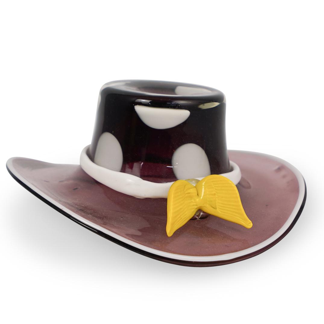 Murano Art Glass Hat