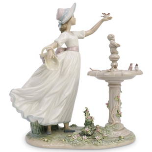 Lladro Spring Joy Porcelain Figurine Sculpture"