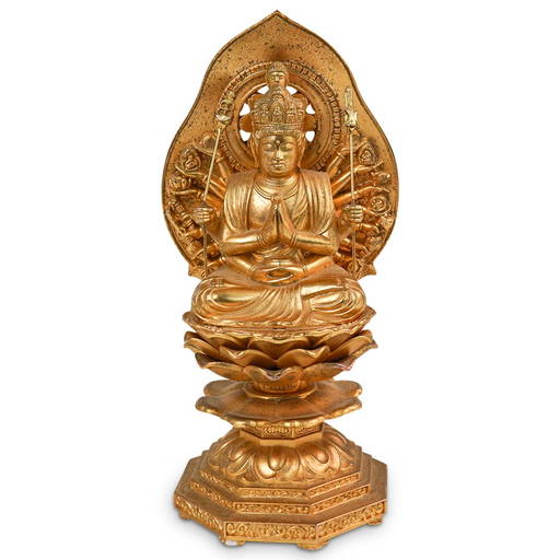 Japanese Hideumo Makita Buddha Statue