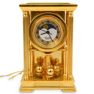 Bulova Miniature Brass Clocks Fourteen