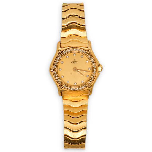 Ebel 18k Gold Diamond Watch
