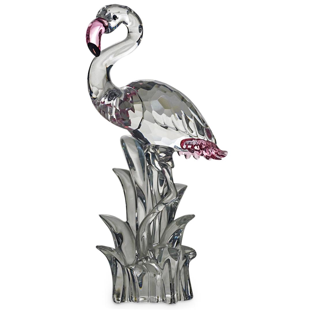 Swarovski Crystal Flamingo Figurine