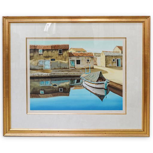 Frane Mlinar "adriatic Village" Limited Ap Signed