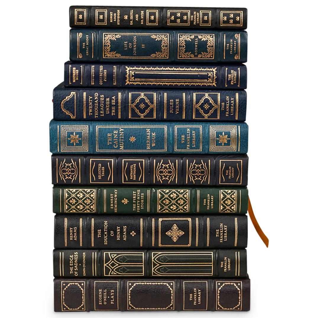 (10 Pc) The Franklin Library Books Grouping Set