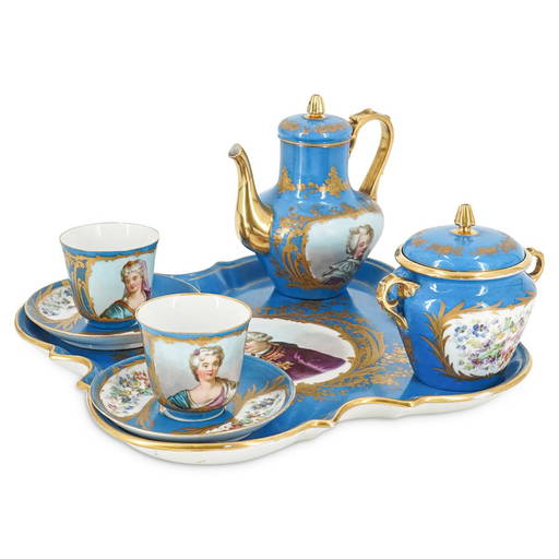 19th Cent. Sevres Porcelain Tea Set - Nov 30, 2021 | Akiba Antiques in FL