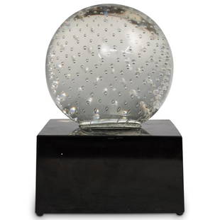 Steuben Solid Glass Ball Luminor