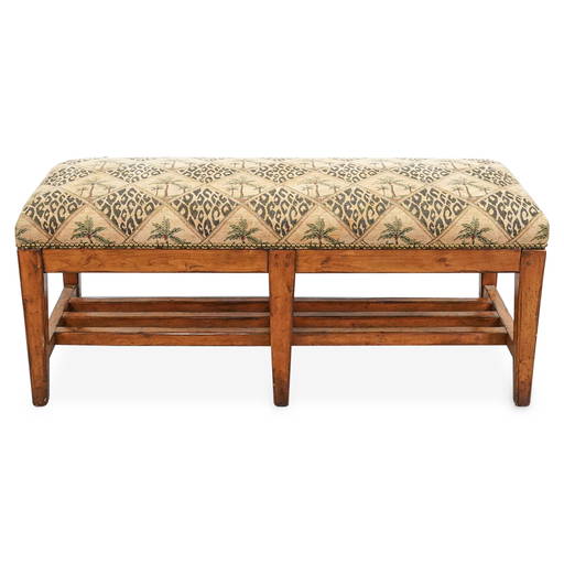 Versace Mansion Upholstered Bench - Feb 01, 2022 | Akiba Antiques in FL