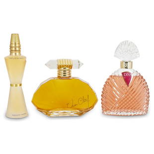 (3 Pc) Large Display Factice Perfume Bottles Set