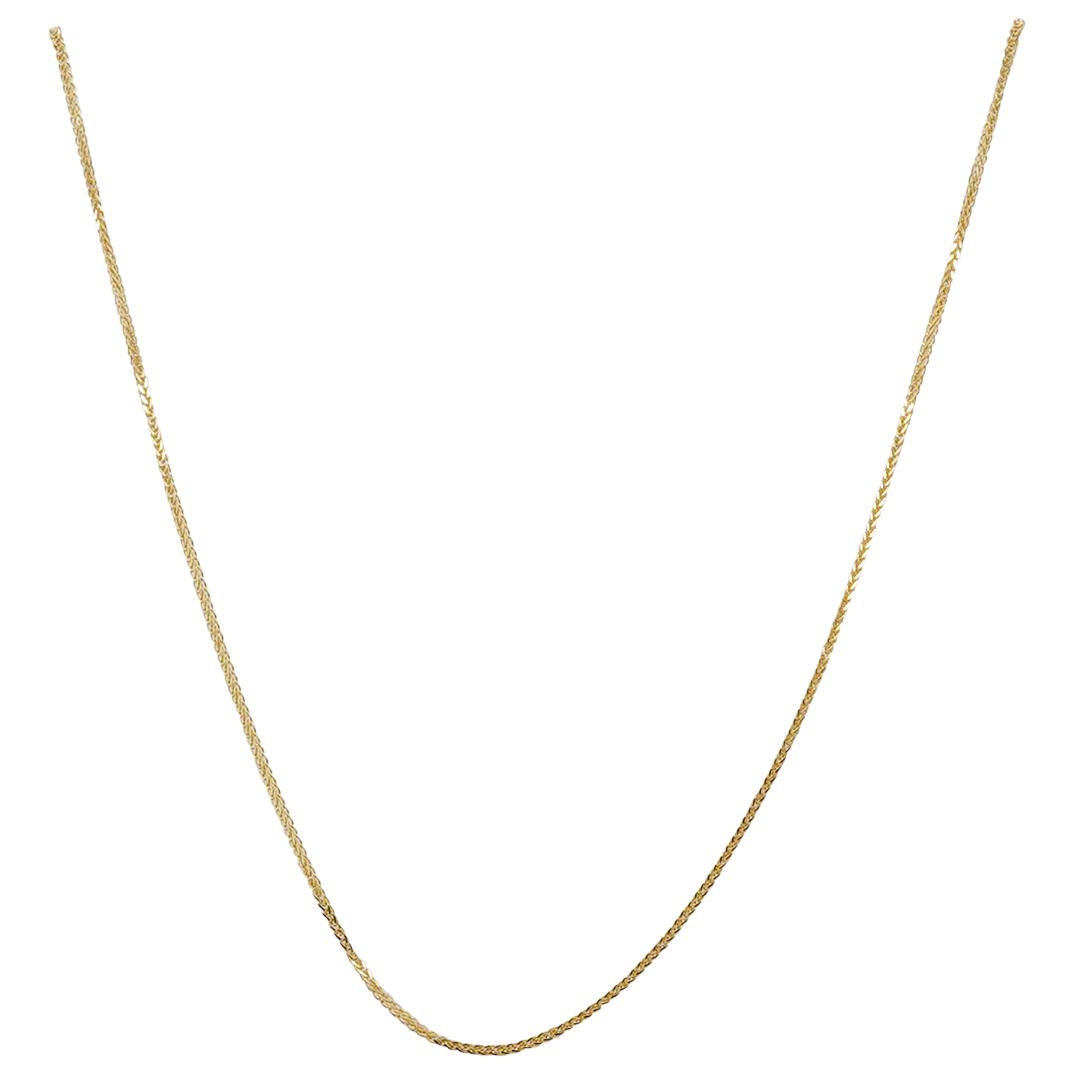 14k Gold Thin Chain Necklace
