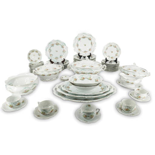 (65pc) Hermann Ohme "elysee" Porcelain Service Set