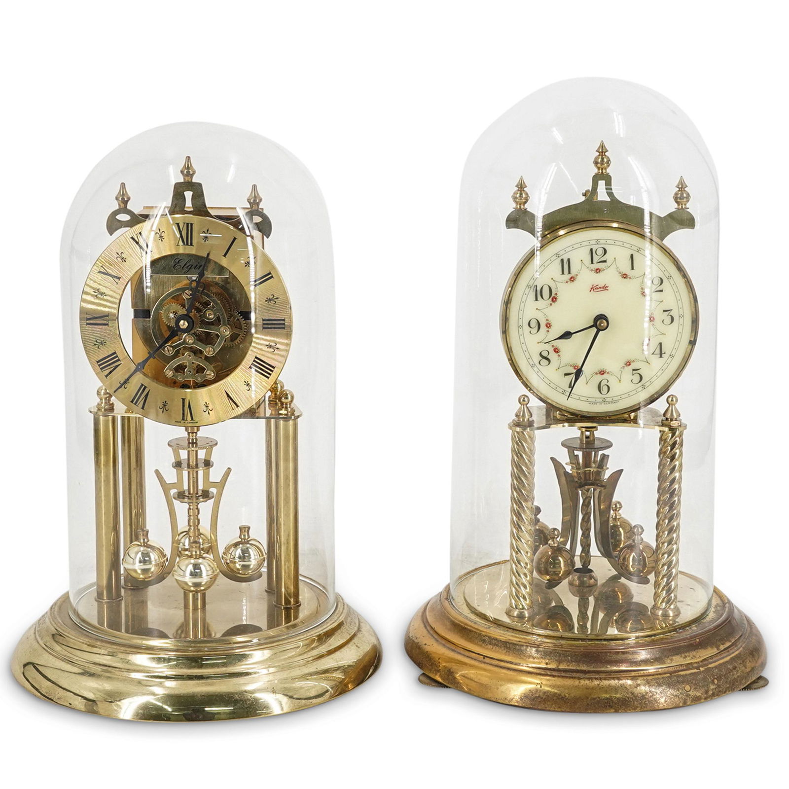 (2pc) Vintage German Anniversary Clocks
